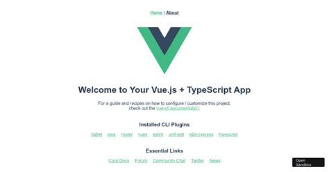 vue router examples codesandbox