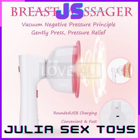 Js Electric Breast Enlargement Massager Cupping Boobs Size Up Vacuum