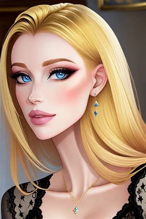 Dopamine Girl Une Fille Suce Bite Tirer Par Les Cheveux Blond Plein