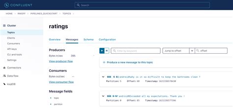 how to create kafka topics and add datagen mock data to confluent cloud