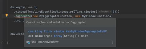cannot resolve overloaded method aggregate 硅谷工具人 博客园