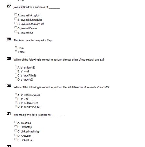 solved java util stack is a subclass of a java util