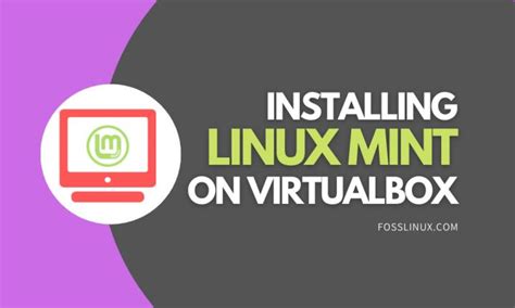 how to install linux mint on virtualbox