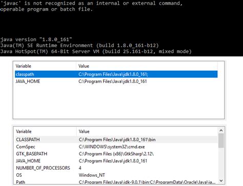 java classpath setting javac is not recognized stack overflow
