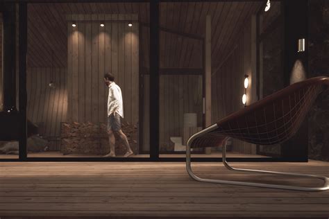 wood cabin twinmotion archviz wellington marinho cgarchitect