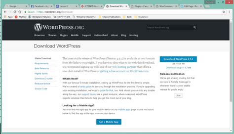 lesson 2 install wordpress on wamp localhost romulus