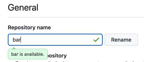 how to rename github repository url remotely and locally inimist