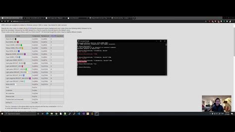 batch file tutorial color in batch files new 2021 youtube