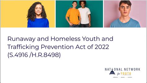 Runaway And Homeless Youth And Trafficking Prevention Act Youtube
