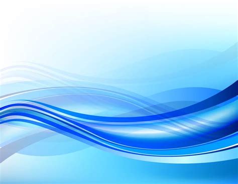 Free Vectors Abstract Blue Background With Waves Vector Bg