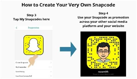 how to create your own snapcode for snapchat my media social