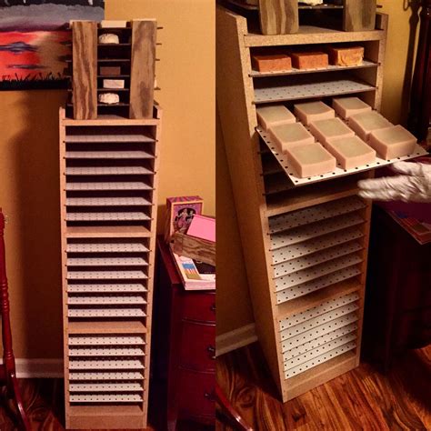 A New And Improved Soap Curing Rack For My Wife This One Will Hold 162