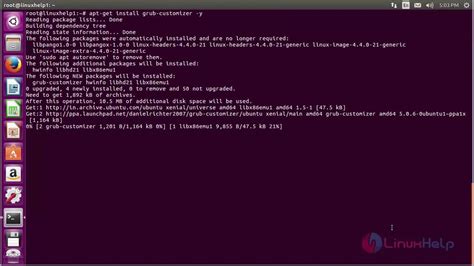how to install grub customizer on ubuntu 16 04 youtube