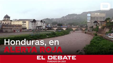 El Desbordamiento De Un Río Que Ha Desatado La Alerta Roja En Honduras