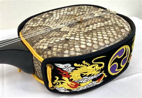 日本代購代標第一品牌【樂淘letao】－1円〜 沖縄三線 三線 沖縄三味線 蛇味線 和楽器 弦楽器 琉球 太棹 中棹 蛇皮 骨董 美術品 伝統