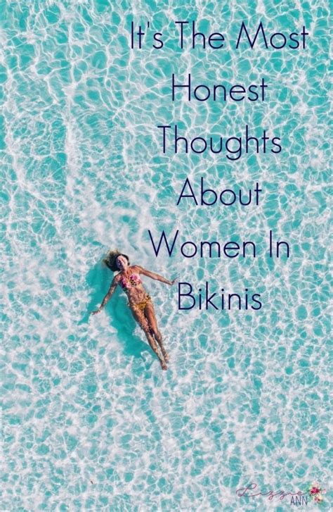 Its The Most Honest Thoughts About Women In Bikinis Gut Health Mama
