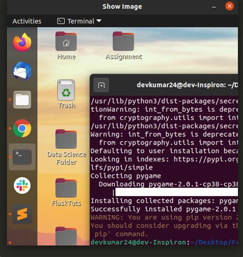 premiers pas avec pygame stacklima