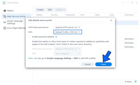synology php 8 settings and extensions for wordpress marius hosting