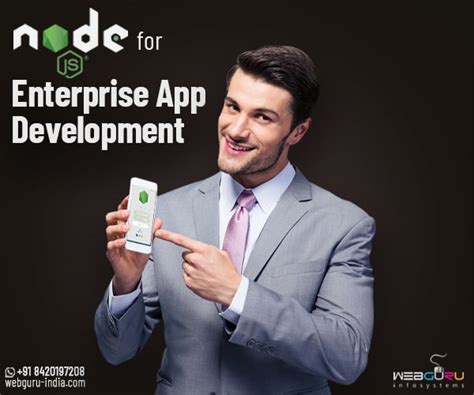 why node js is ideal for enterprise app development