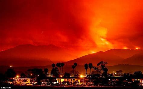 California Fires Are Unpredictable After Winter Rain Daily Mail Online