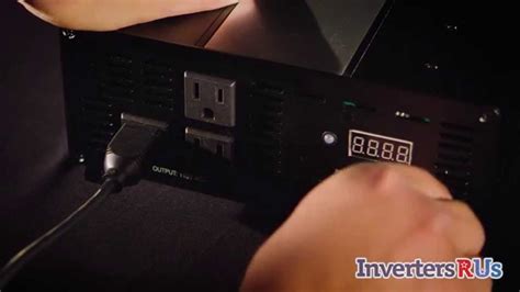 Whistler Xp3000i 3000 Watt Power Inverter Youtube