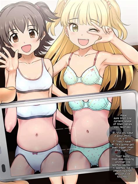 Reading Jougasaki Rika To Akagi Miria No Ninshin Shussan Doujinshi