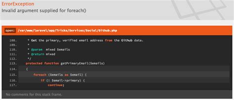 php laravel invalid argument supplied foreach stack overflow