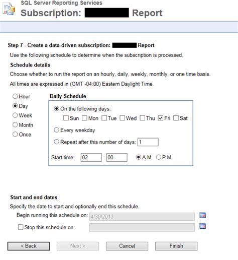sql server how to send one report to different clients using ssrs