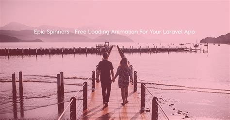 epic spinners free loading animation for your laravel app