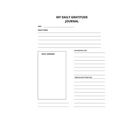 Gratitude Journal Page Printable Digital Good Notes Compatible Daily