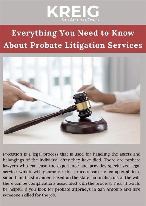 Ppt Everything You Need To Know About Probate Litigation Services