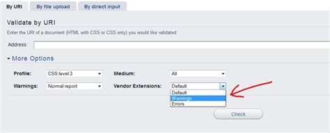 w3c validation w3 css validator errors on moz and webkit stack