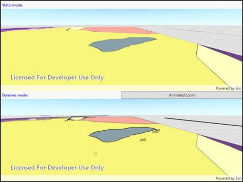 feature layer rendering mode scene arcgis runtime api for