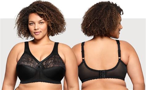Glamorise Womens Plus Size Magic Lift Full Figure Support