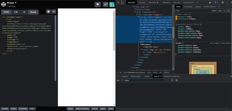 javascript facebook iframe not loading on my website how do i fix it