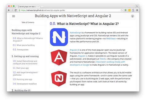 nativescript and angular—the future of mobile app development by tj