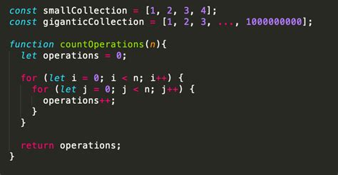 big o notation nested loops