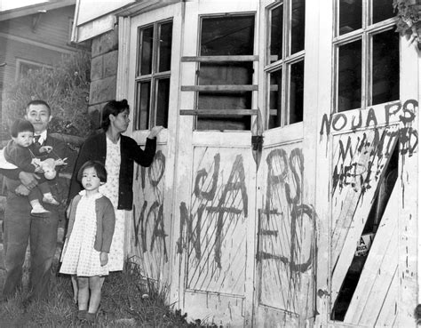 Japanese Americans Return To Their Home After Internment Seattle 1945