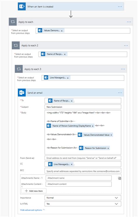 solved create flow from sharepoint list with multiple sel power