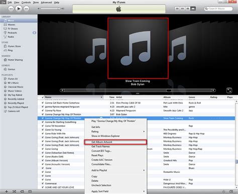 Find Missing Itunes Artwork Manually Add Itunes Artwork