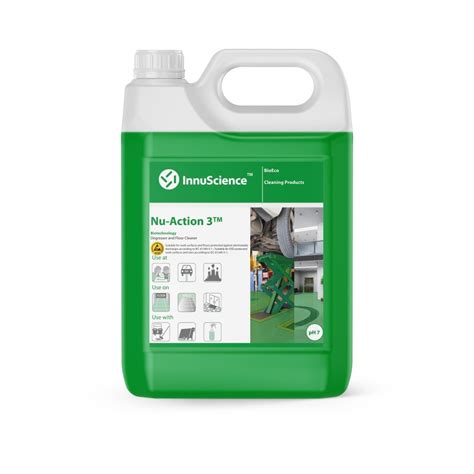 Innuscience Nu Action 3 Concentrated Floor Cleaner Degreaser