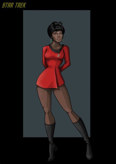 Lieutenant Nyota Uhura Star Trek Tv Star Trek Art Star Trek Artwork