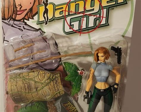 1999 Mcfarlane Toys Abbey Chase Danger Girl Action Figure New Sealed