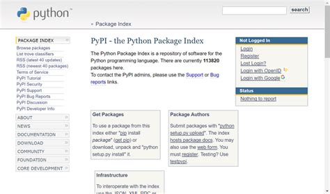 pypi the python package index