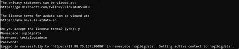 developing in the cloud with sql server big data clusters getting