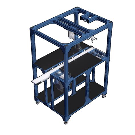 Overhead Ur5e Inspection Workstation With Conveyor Vention
