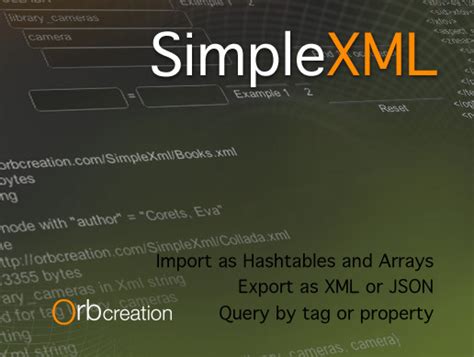 simplexml importer input management unity asset store