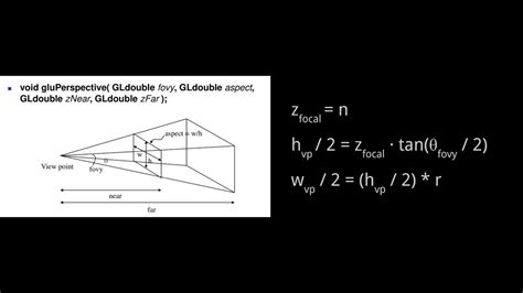 opengl model transform and projection youtube