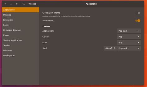 gnome tweak tool ubuntu 17 10 linux hint